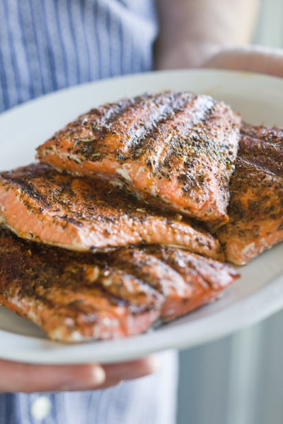 Tuscan-Rubbed Salmon - Relish